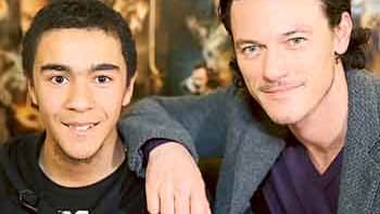 Tenby schoolboy interviews The Hobbit star Luke Evans for education ...