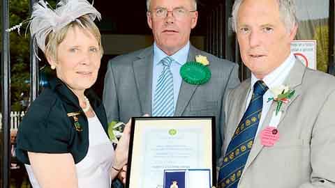 Medal for Terry | tenby-today.co.uk