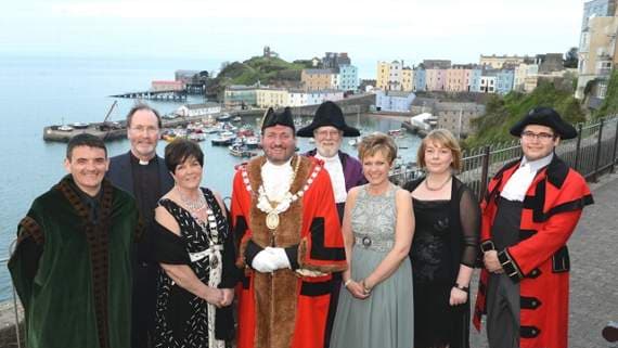 Mayoral role 'huge honour' for Tenby 'Souperman' | tenby-today.co.uk