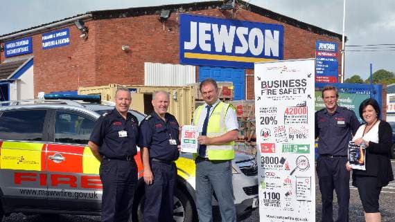Mid and West Wales Fire and Rescue Service promote Business Fire Safety ...