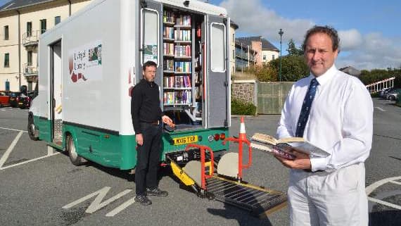 New mobile library enters service | tenby-today.co.uk