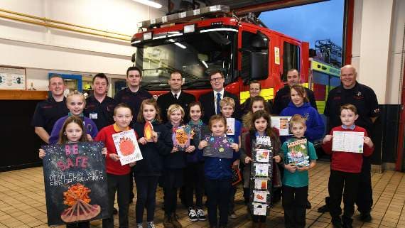 Huge entry for fire station poster competition | tenby-today.co.uk