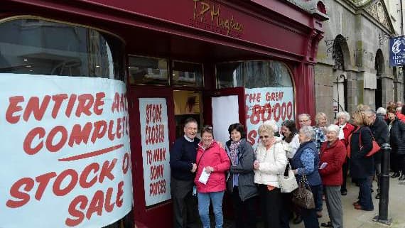End of an era as TPs says goodbye to Tenby High Street | tenby-today.co.uk