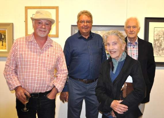 New paintings by Aneurin and Meirion Jones opens at Tenby Museum ...