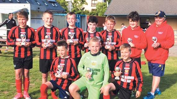 Young Tenby footballers make tournament history | tenby-today.co.uk