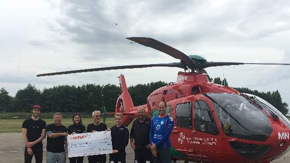 Carten cycle race funds lifesaving helicopter missions across Wales ...