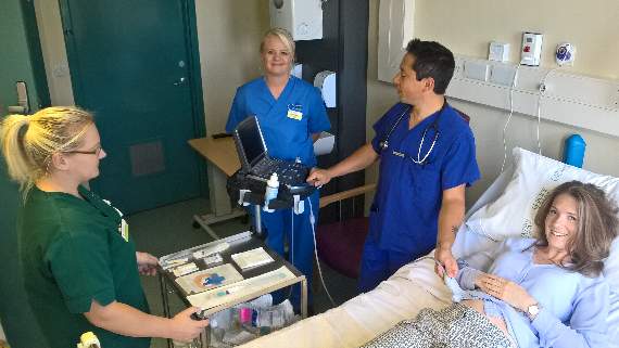 New ultrasound unit at Withybush Hospital | tenby-today.co.uk