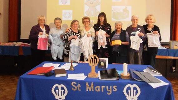 St. Mary’s MU supports Plant Dewi Baby Bundle project | tenby-today.co.uk