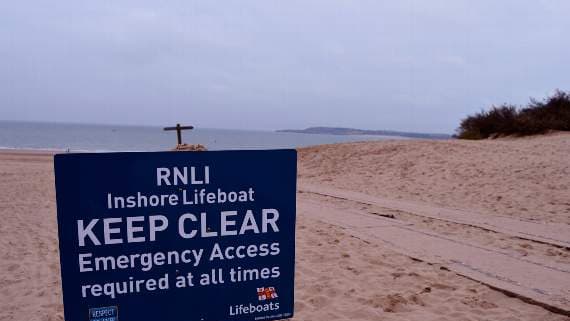 Tenby’s inshore lifeboat gets temporary accommodation by South Beach ...