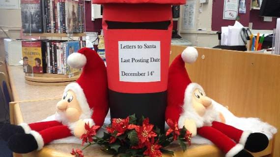Christmas countdown at Tenby Library | tenby-today.co.uk