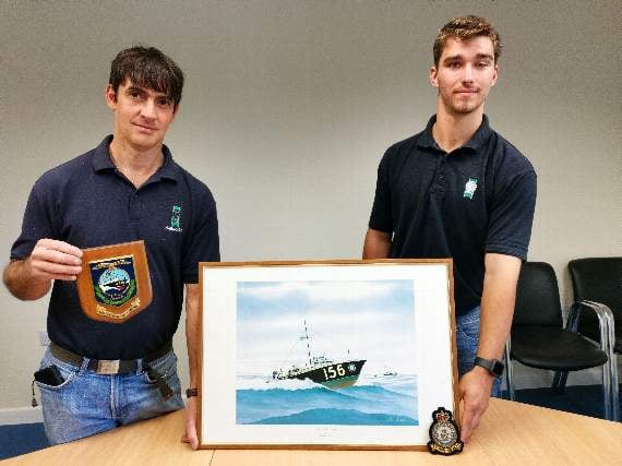 Harbour gift revives memories of RAF Marine Craft Unit | tenby-today.co.uk