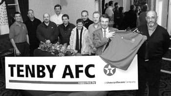 Sponsorship boost for Tenby Football Club | tenby-today.co.uk