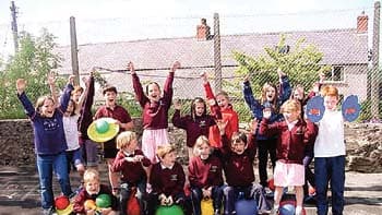 Jeffreyston children say thanks | tenby-today.co.uk