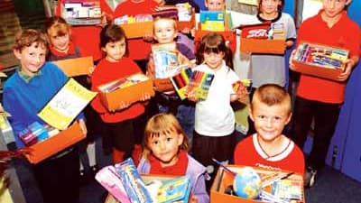 Shoe boxes to Peru | tenby-today.co.uk