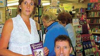 Author at Tenby book-signing | tenby-today.co.uk