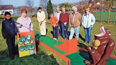 Crazy golf set to be a big hit at Saundersfoot | tenby-today.co.uk