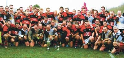 Large crowd enjoys festive rugby clash | tenby-today.co.uk