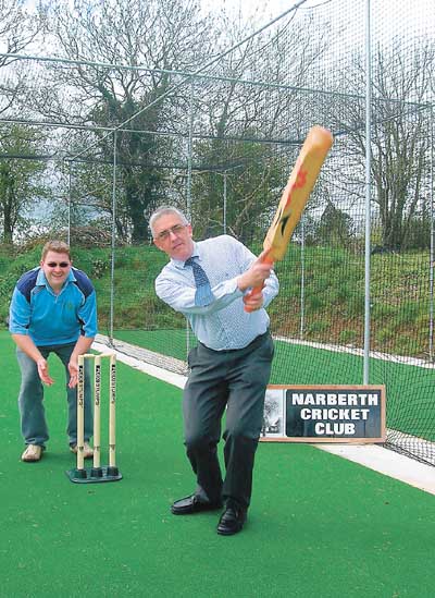 New nets a big hit at Narberth | tenby-today.co.uk