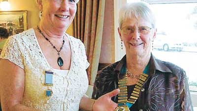 Bowler Audrey installed as new county president | tenby-today.co.uk
