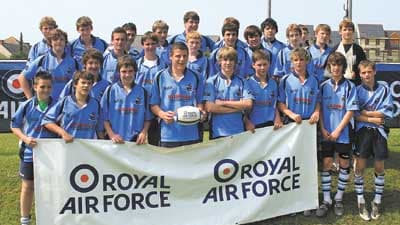 Young players come to Narberth for RAF rugby festival | tenby-today.co.uk