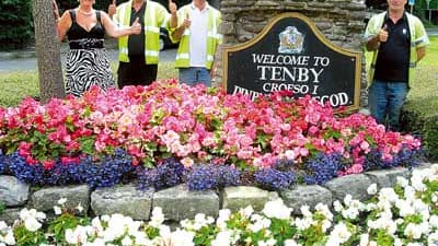 Tenby welcomes Wales in Bloom award | tenby-today.co.uk
