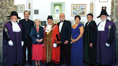 Double celebration for new Mayor Trevor | tenby-today.co.uk