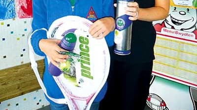 Rosie serves up an ace! | tenby-today.co.uk