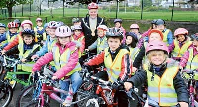Pupils mount up for Tour de Tenby | tenby-today.co.uk
