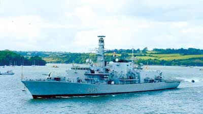 Ship with Tenby links sets sail for Indian Ocean | tenby-today.co.uk