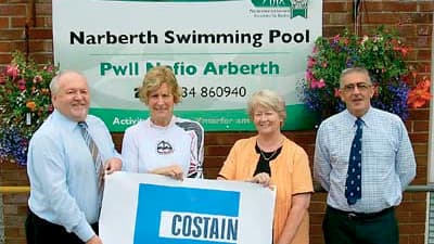 Road project boost for swimming pool | tenby-today.co.uk