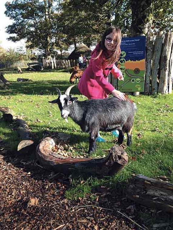 Caring award winner Carys enjoys VIP treat at Anna’s Welsh Zoo | tenby ...