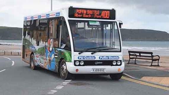 Coastal bus figures on the rise | tenby-today.co.uk