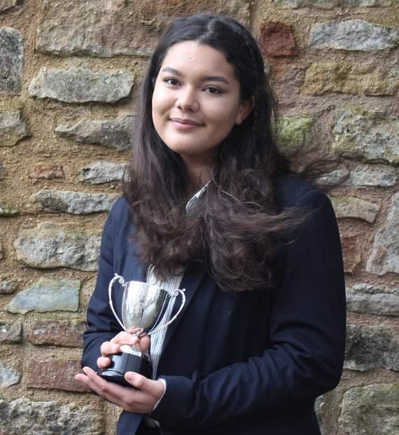 Sabrina wins Carol Barratt Trophy | tenby-today.co.uk