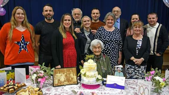 Special 100th celebrations for Daisy | tenby-today.co.uk