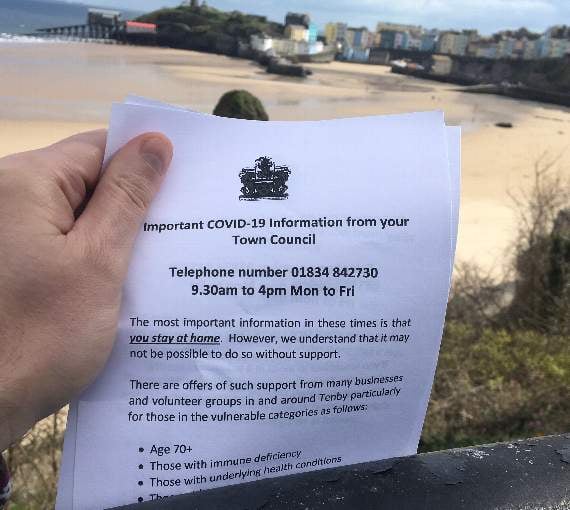 'Tenby Together' group offering help and assistance during pandemic ...