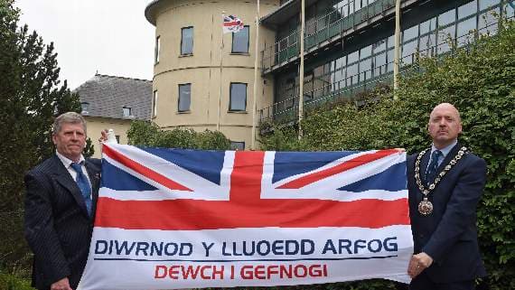 Flying the flag in Pembrokeshire for the armed forces | tenby-today.co.uk