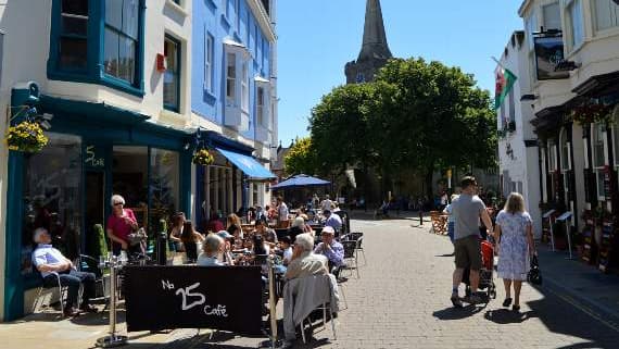 Tenby's pedestrianisation scheme ready to begin - but Café Culture on ...