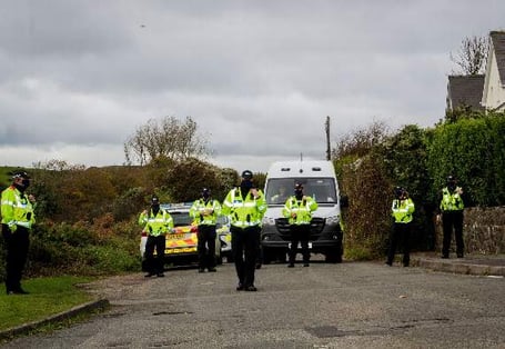 Policing of asylum seekers camp in Penally has cost more than a million ...
