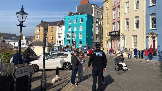 Dispersal notices issued as police operation to tackle Tenby anti ...