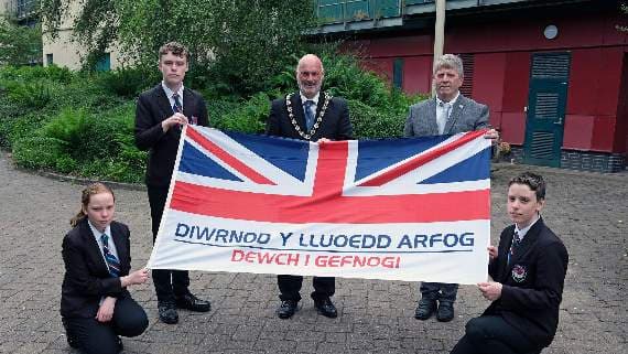 Flying the flag in Pembrokeshire for the Armed Forces | tenby-today.co.uk