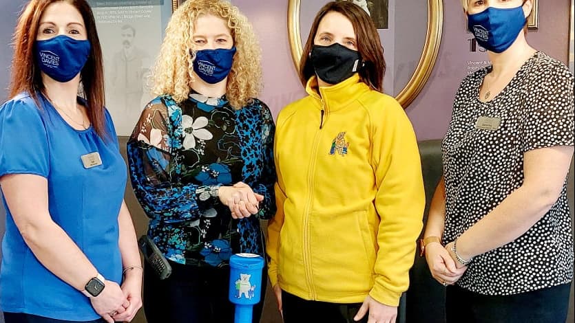 Sandy Bear named as local store’s Charity of the Year | tenby-today.co.uk