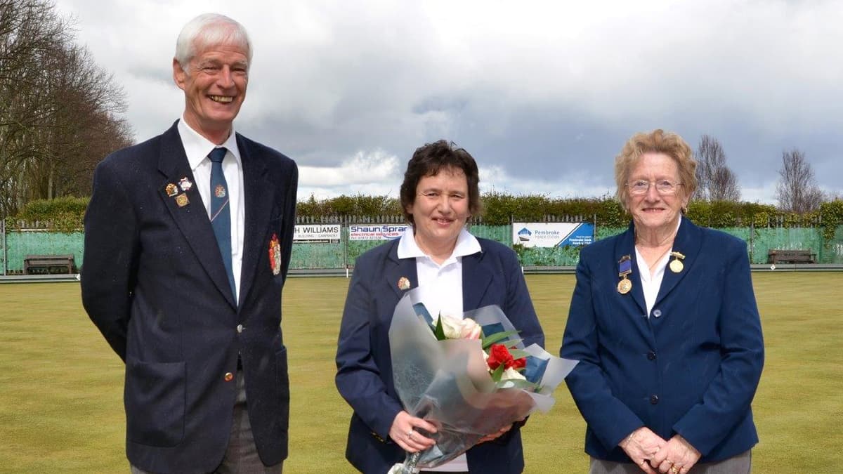 Pembroke Dock Bowling Club welcomes a new season in a time-honoured ...
