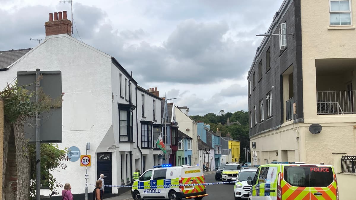 Police dealing with ongoing incident in Tenby | tenby-today.co.uk