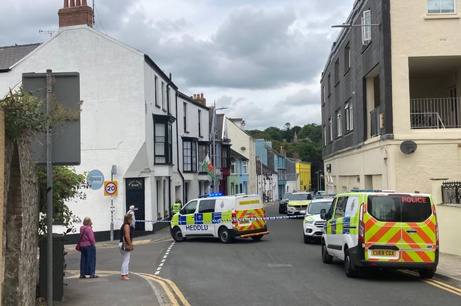 Police dealing with ongoing incident in Tenby | tenby-today.co.uk