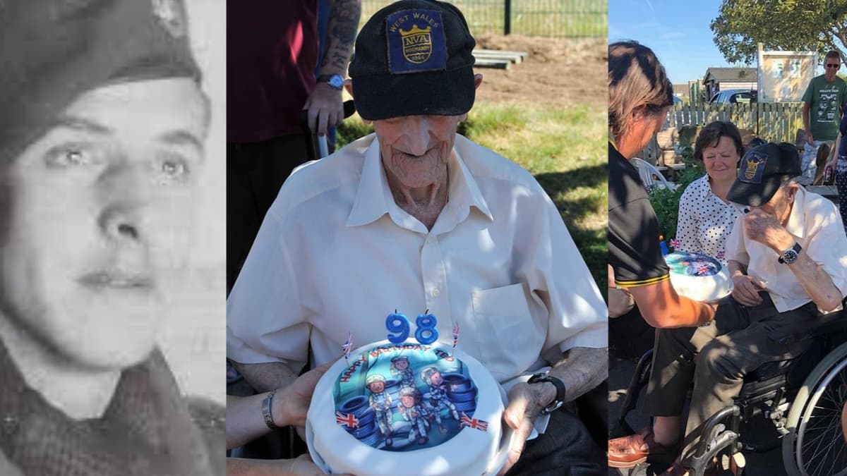 Ted Owens dies at 98 - Pembroke Dock mourns beloved D-Day veteran ...