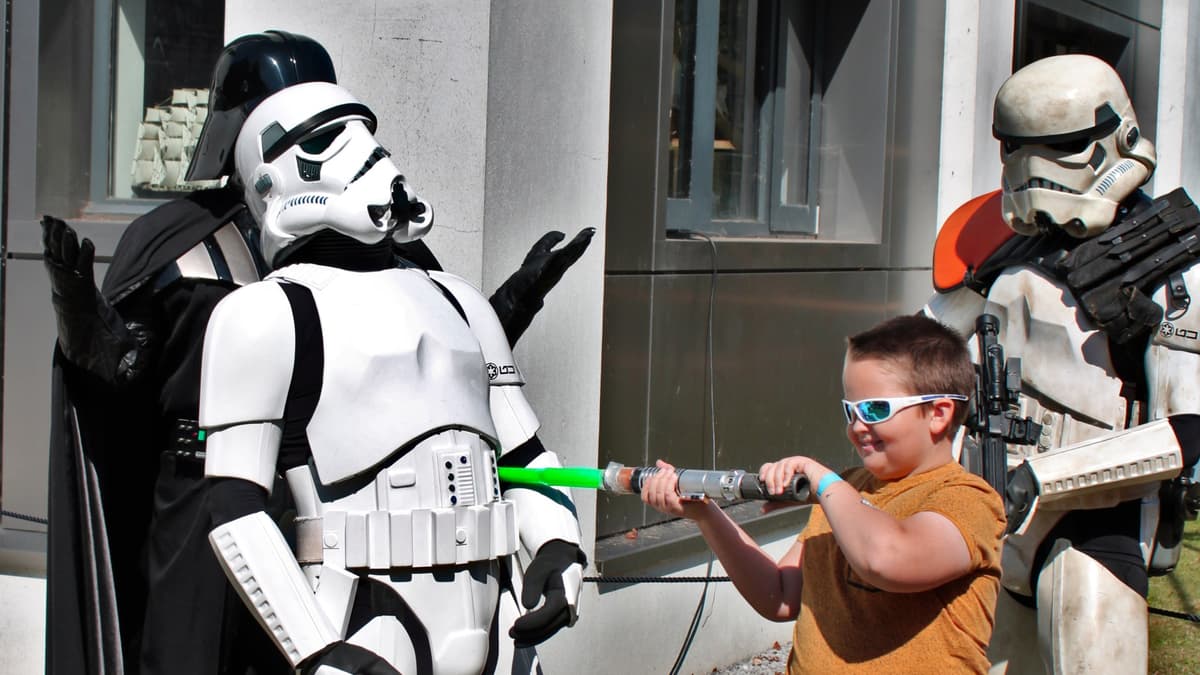 Star Wars fun at Pembroke Dock Heritage Centre Falcon Fun Day | tenby ...