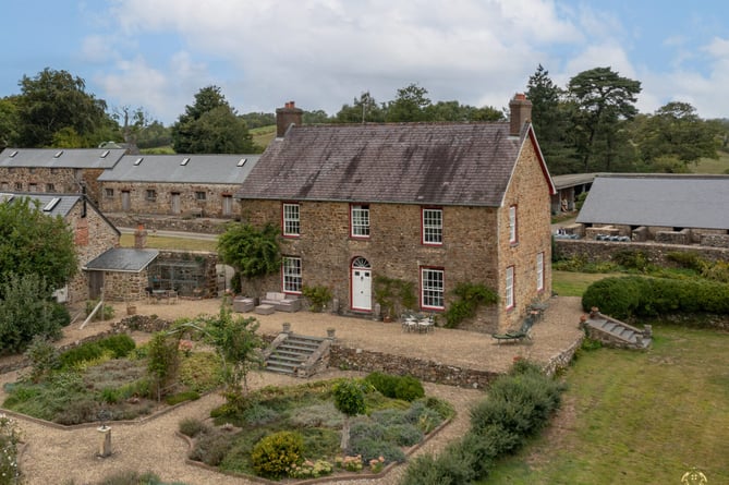 Pembrokeshire farmhouse comes with a library, a gym, and 170 acres of ...