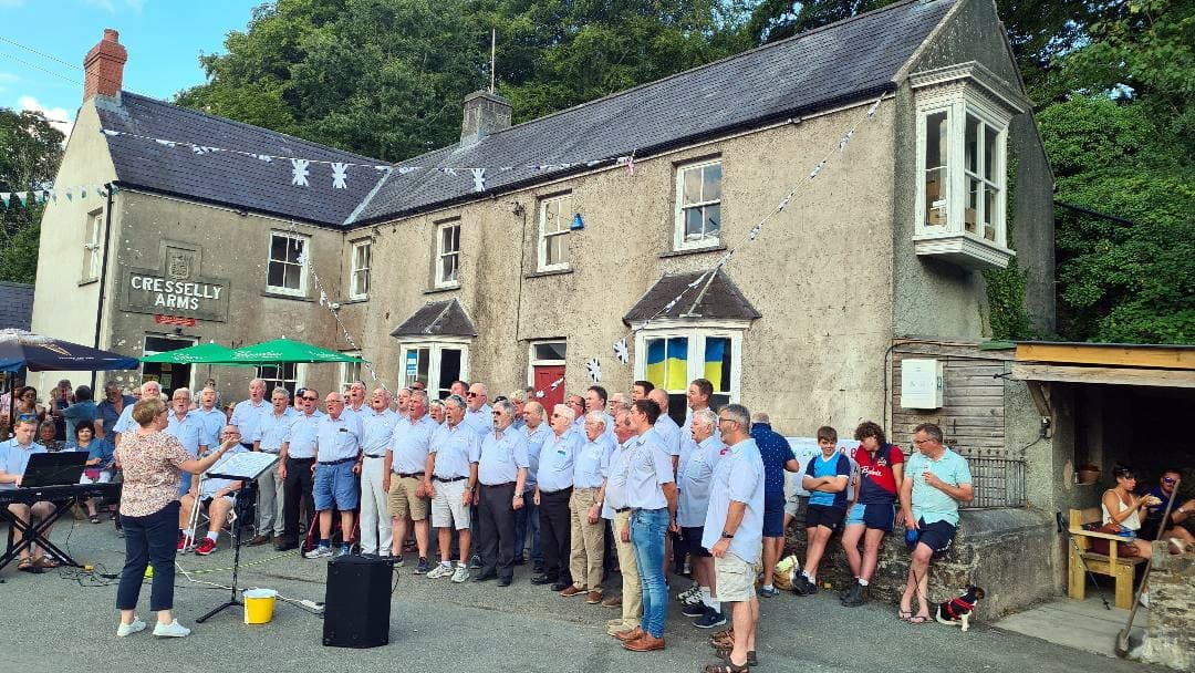 Whitland Male Choir returns to The Queen’s Hall Narberth after 50 Year ...