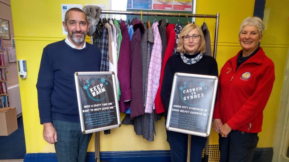 Tenby Soroptimists and Library unite to provide warm coats for local ...