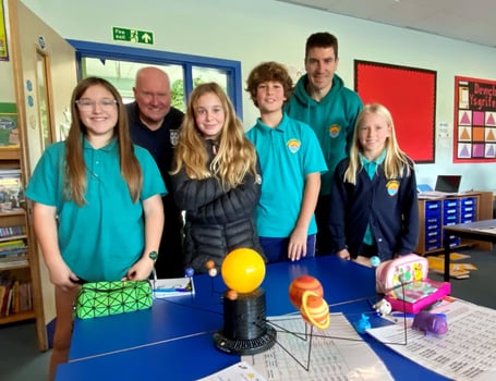 Tenby pupils meet nuclear physicist Dr Mark Smith | tenby-today.co.uk